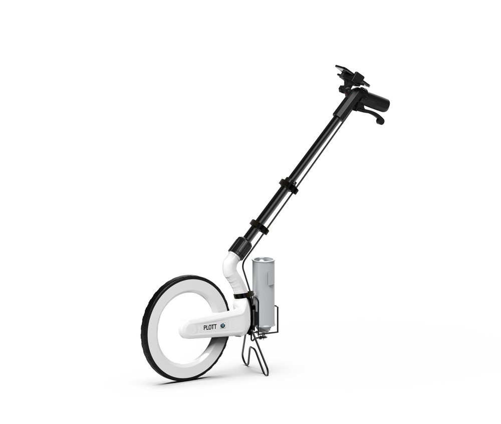 Carta Mapping & Measuring Wheel w/ Marking Spray Attachment | Lets Plott